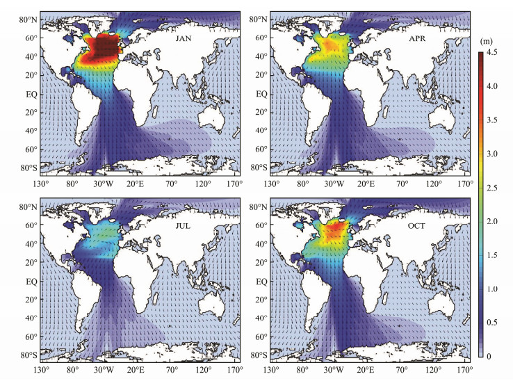 On the Study of Wave Propagation and Distribution in the Global Ocean